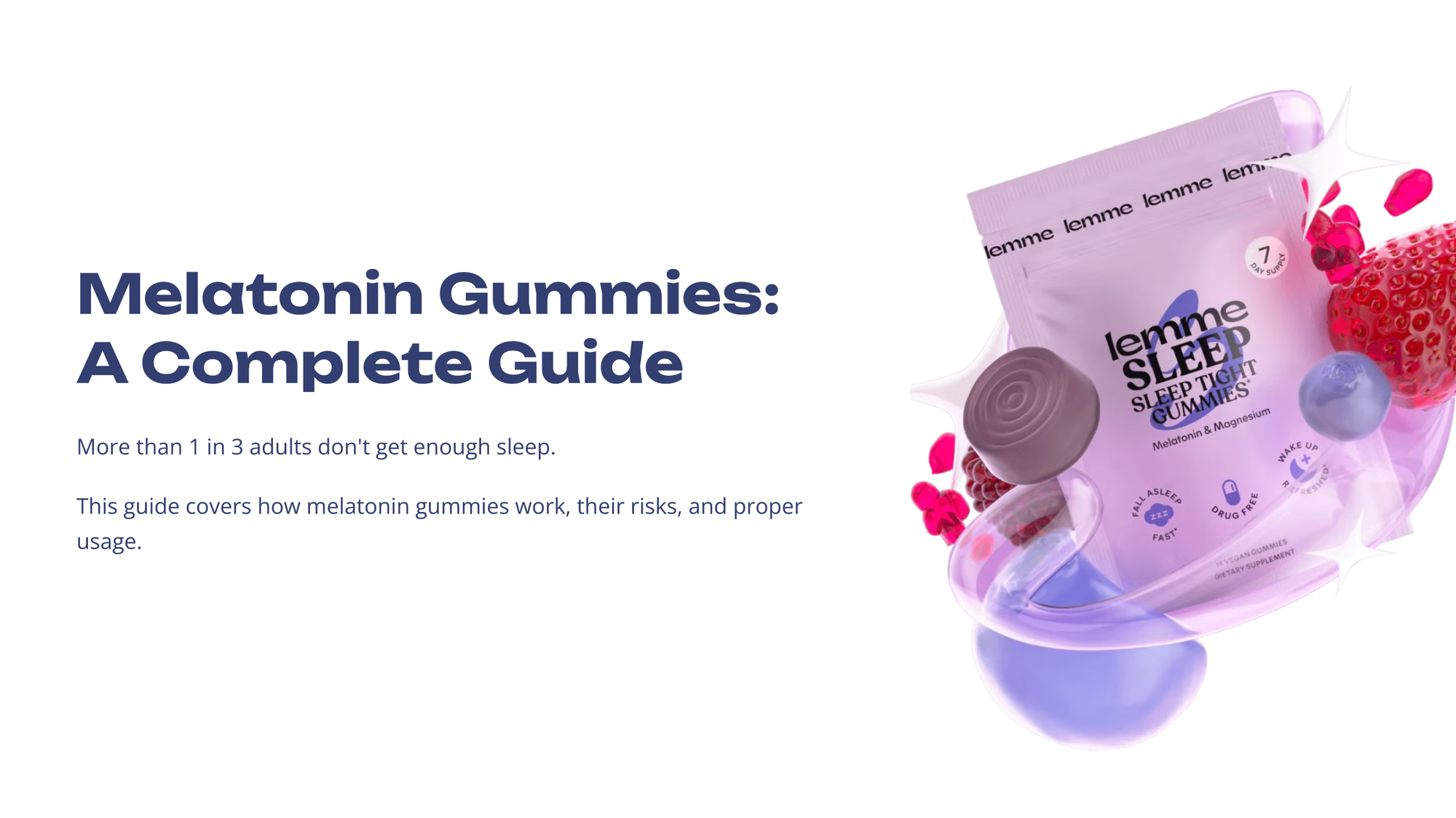 Melatonin Gummies: A Complete Guide to Benefits, Risks and Smart Use f ...